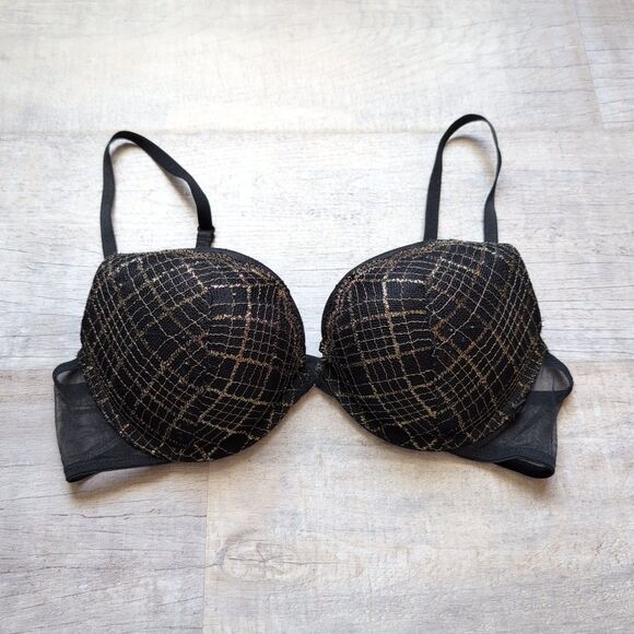 Victoria's Secret | Intimates & Sleepwear | Victorias Secret 36b Black ...